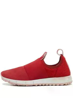 Women's Red Slip Sneakers