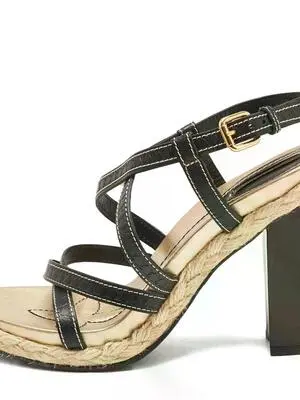 LOUIS VUITTON Leather Sandals