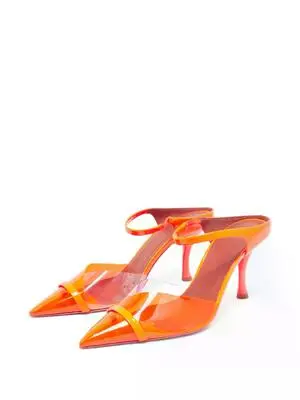 MALONE SOULIERS 85mm Transparent Panel Mules