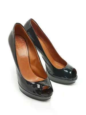 Gucci Patent Leather Pumps - Blue