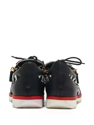 GIUSEPPE ZANOTTI 2016 Zebra Pony-hair Leather Sneakers