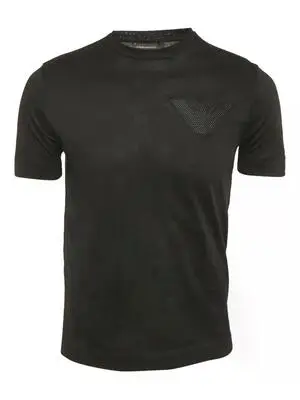 Emporio Armani Logo-embroidery T-shirt