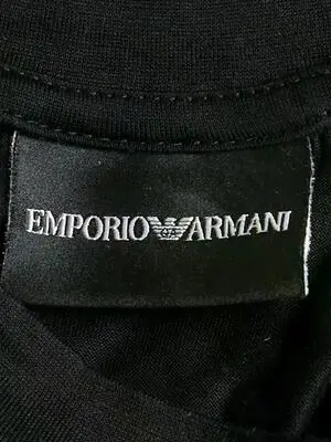 Emporio Armani Logo-embroidery T-shirt