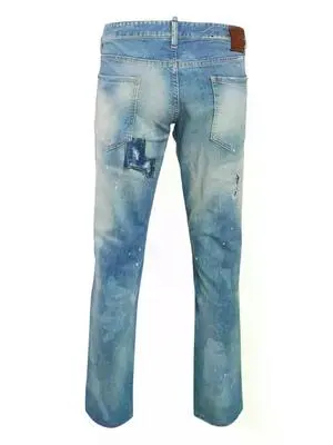 Dsquared2 Distressed Patch Trousers