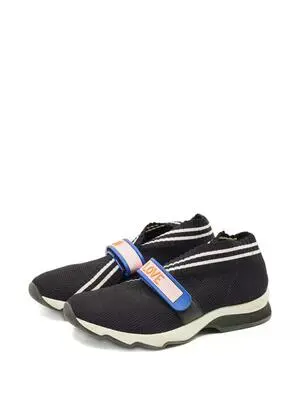 Fendi Rockoko Sneakers With Monochrome Trim