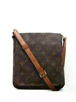 LOUIS VUITTON Musette Salsa Monogram Coated-canvas Cross Body Bag