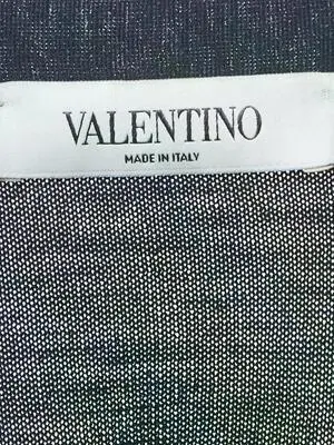 Valentino Garavani Lace Insert Long-sleeve Dress