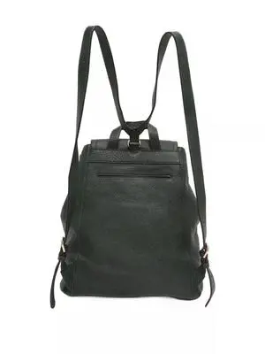 Michael Kors Flap Leather Backpack