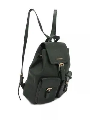 Michael Kors Flap Leather Backpack