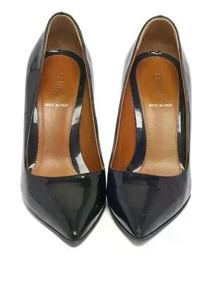 Fendi Pointed-toe Leather Stiletto Pumps