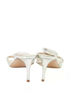 GIANVITO ROSSI Leather Crystal Sandals