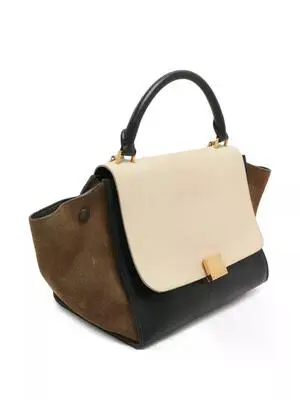 Celine Suede Leather Trapeze Bag