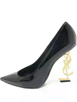 Saint Laurent Opyum Pointed-toe Pumps - Black