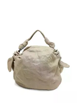 Stella McCartney Jute Hobo With Bow Detail