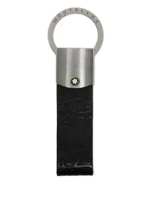 Montblanc Embossed Leather Key Chain
