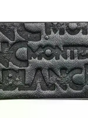 Montblanc Embossed Leather Key Chain