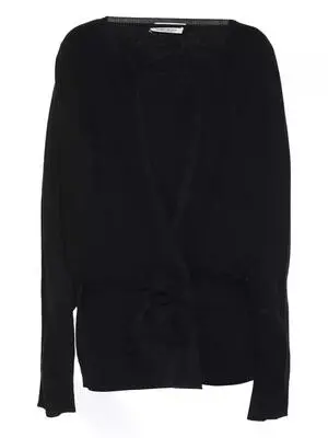 Marina Rinaldi Belted Open Front Cardigan