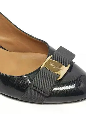 FERRAGAMO Signature Bow Slingback Pumps