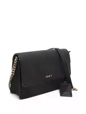 Dkny Logo-detail Leather Cross Body Bag