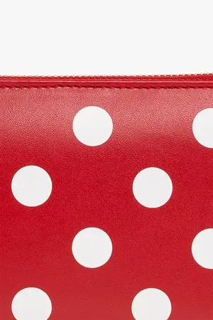 Comme Des Garçons Zip-around Leather Wallet
