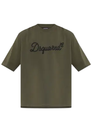 Dsquared2 T-shirt With Logo - Green