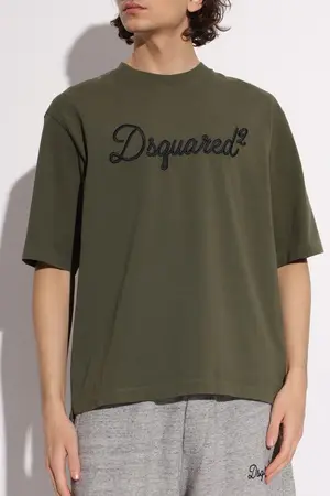 Dsquared2 T-shirt With Logo - Green