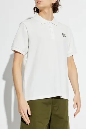 Kenzo Cotton Polo - White