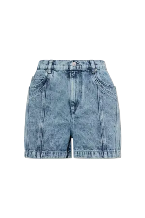 MARANT ETOILE Joely Denim Shorts - Blue