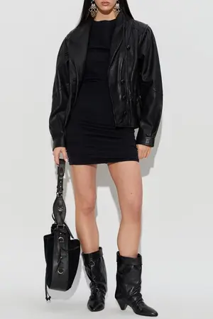 Isabel Marant Étoile Mylda Fitted Mini Dress - Black