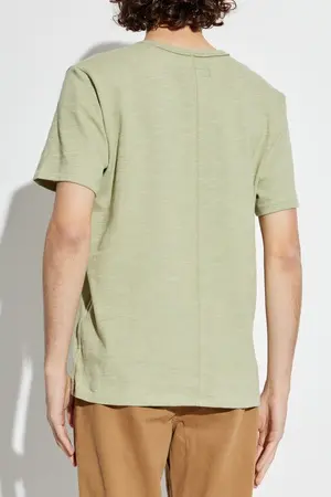 Rag & Bone T-shirt With A Crew Neck - Green
