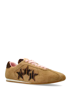 Amiri Zebra Pacific Flat Sneakers - Brown