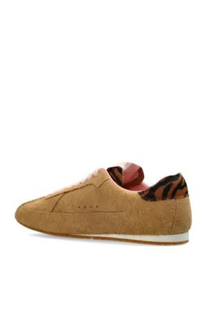 Amiri Zebra Pacific Flat Sneakers - Brown
