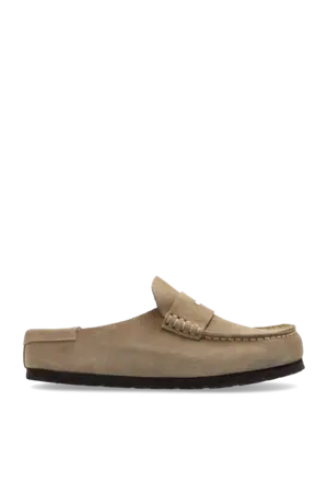 BIRKENSTOCK Naples Wrapped Mules - Beige
