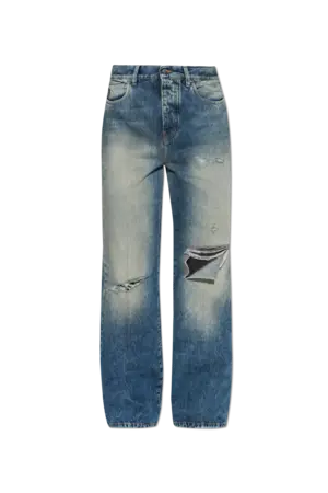 Amiri Flared Leg Jeans - Blue