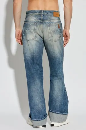 Amiri Flared Leg Jeans - Blue