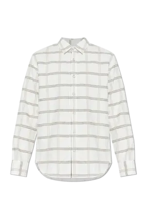 Rag & Bone Checked Pattern Shirt - White