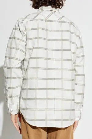 Rag & Bone Checked Pattern Shirt - White