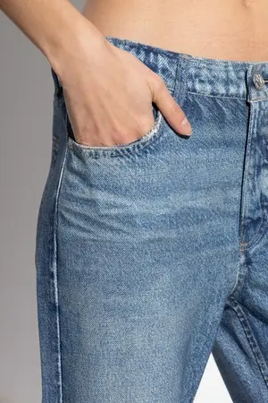 Rag & Bone Flared Leg Trousers - Blue