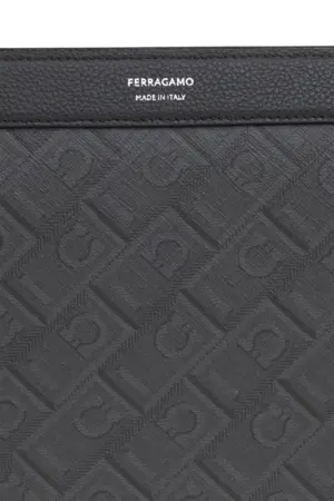FERRAGAMO Embossed Leather Handbag