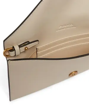 Pinko Mini Leather Envelope Purse
