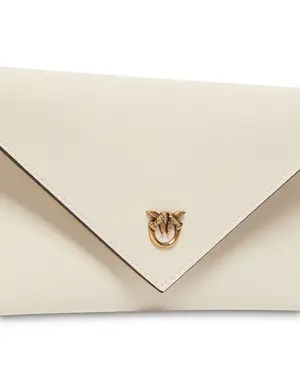 Pinko Mini Leather Envelope Purse