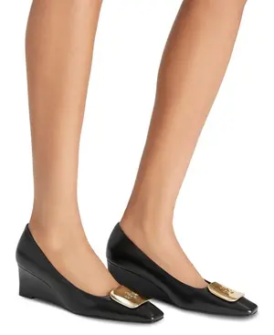 Tory Burch Georgia Wedge Pumps