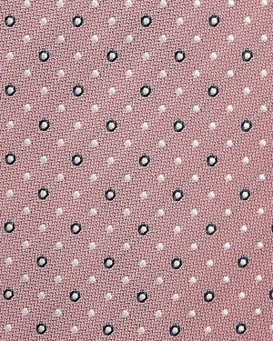 BOSS Classic Circle Neck Tie - Light Pastel Pink