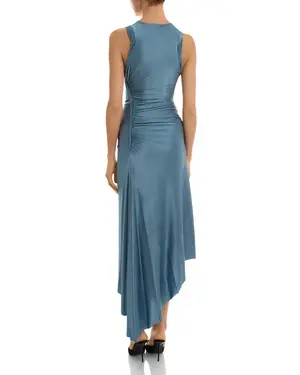 Victoria Beckham Sleeveless Midi Dress - Stone