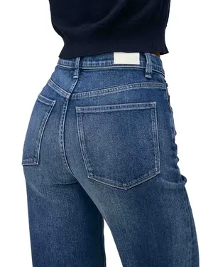 DL1961 Karmine High-rise Wide-leg Jeans