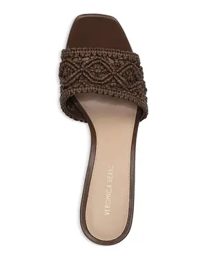 Veronica Beard Woven Wedge Sandals