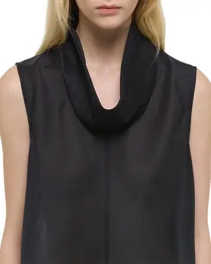 Helmut Lang Cowl Neck Top