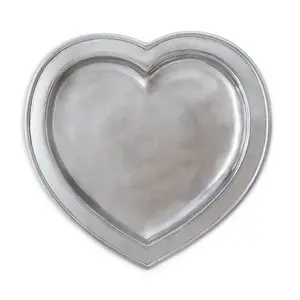MATCH Pewter Heart Tray - No Color