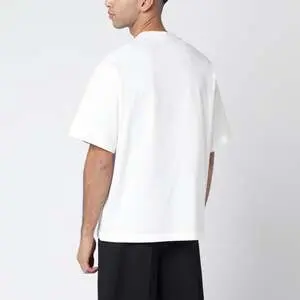 JIL SANDER Boxy T-shirt With Logo - White