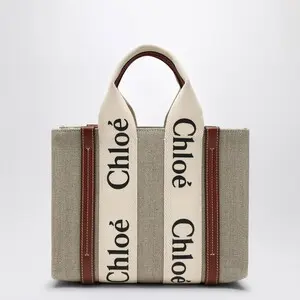 Chloé Woody Small Shopper - Beige